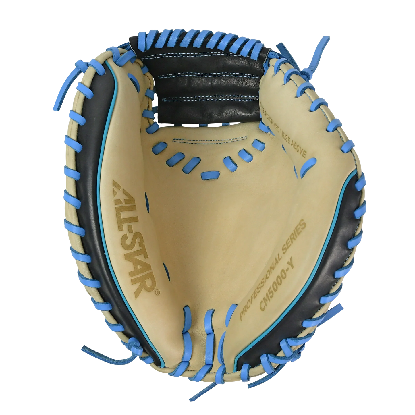 All-Star S7-Elite Pro Travel Fit Catchers Mitt/Glove - Black/Tan/Sky B ...